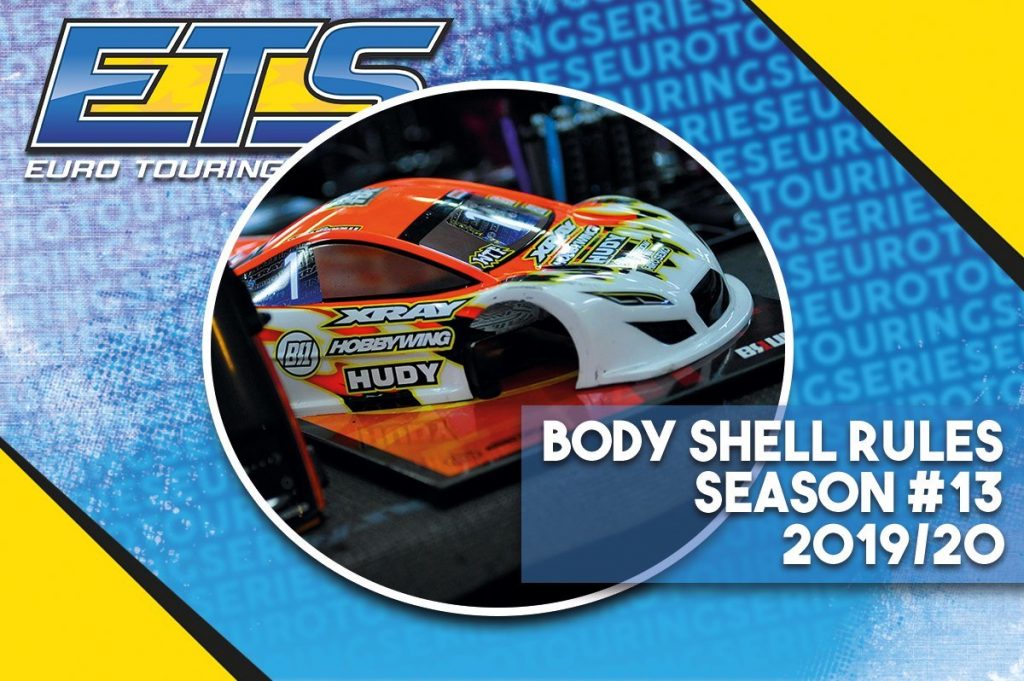ETS Body Shell Rules TC Season #13 2019/20 - ETS | Euro Touring Series